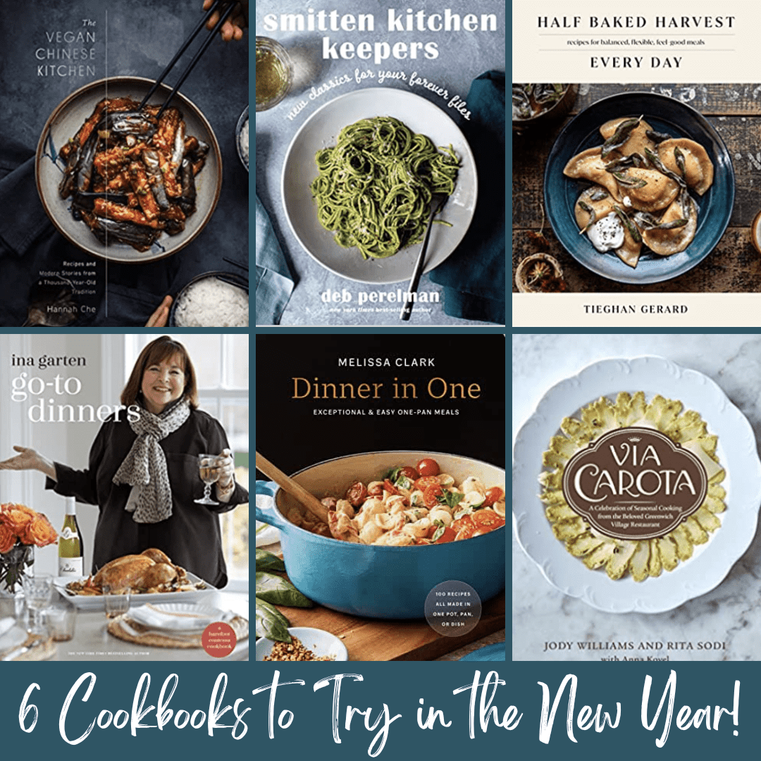 Six Cookbooks to Try in the New Year - Newtown Moms