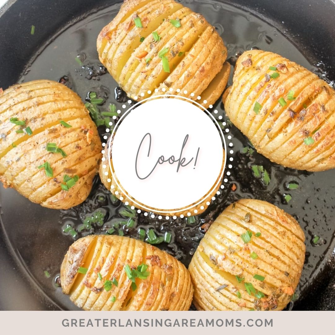Hasselback Potato Skillet from Kathleen Ashmore - Greater Lansing Area Moms