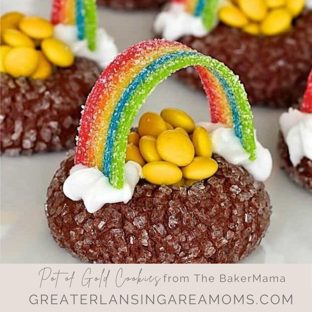 Pot of Gold Cookies from The BakerMama - Greater Lansing Area Moms