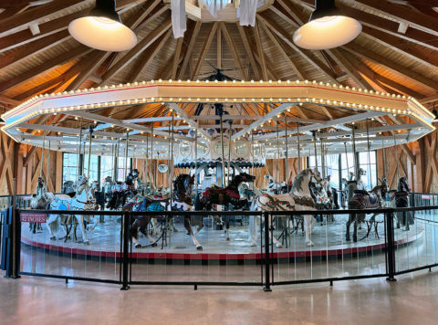 A Visit to the Salisbury Beach Carousel - The North Shore Moms