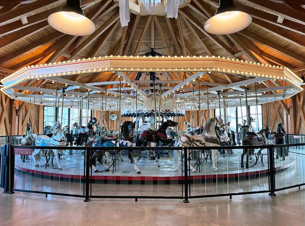 A Visit to the Salisbury Beach Carousel - The North Shore Moms