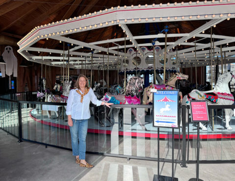 A Visit to the Salisbury Beach Carousel - The North Shore Moms