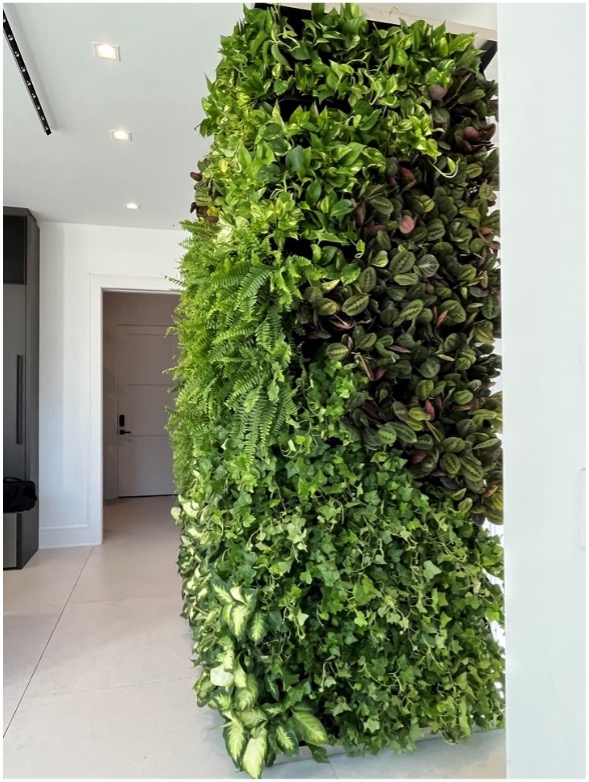 Bring the Spring Inside with Interior Green Walls and Tropicals ...