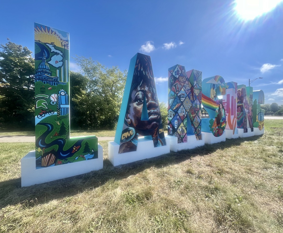 The L-A-N-S-I-N-G Lansing Sign is A-W-E-S-O-M-E - Greater Lansing Area Moms