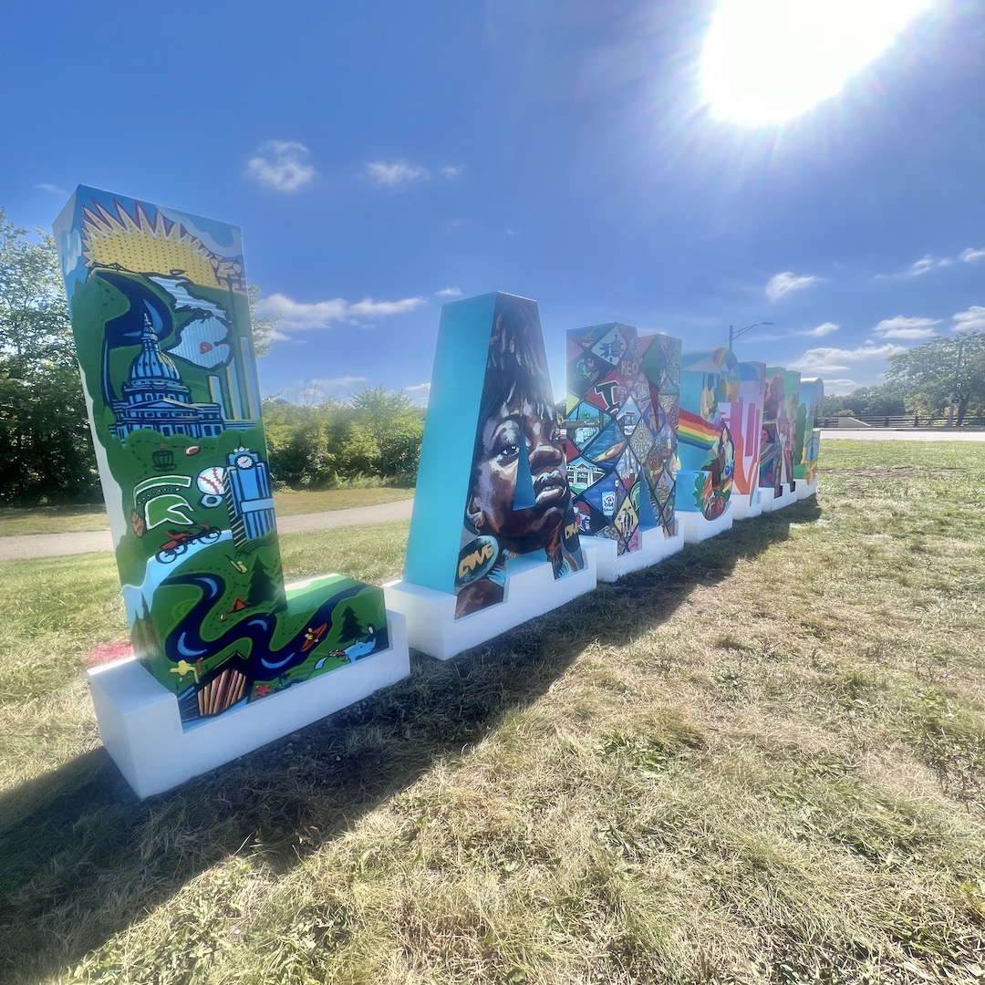 The L-A-N-S-I-N-G Lansing Sign is A-W-E-S-O-M-E - Greater Lansing Area Moms