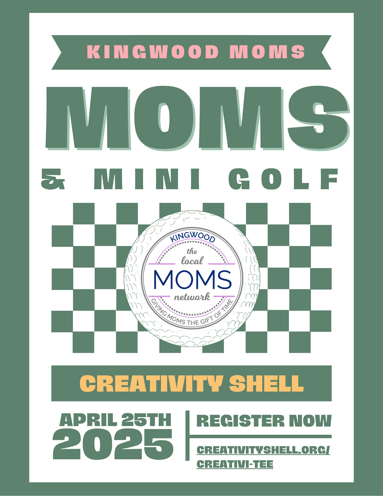Moms & Mini Golf Night with Creativity Shell - Kingwood Moms