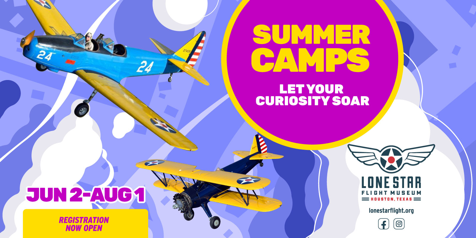Summer Camps at Lone Star Flight Museum - North Houston Moms