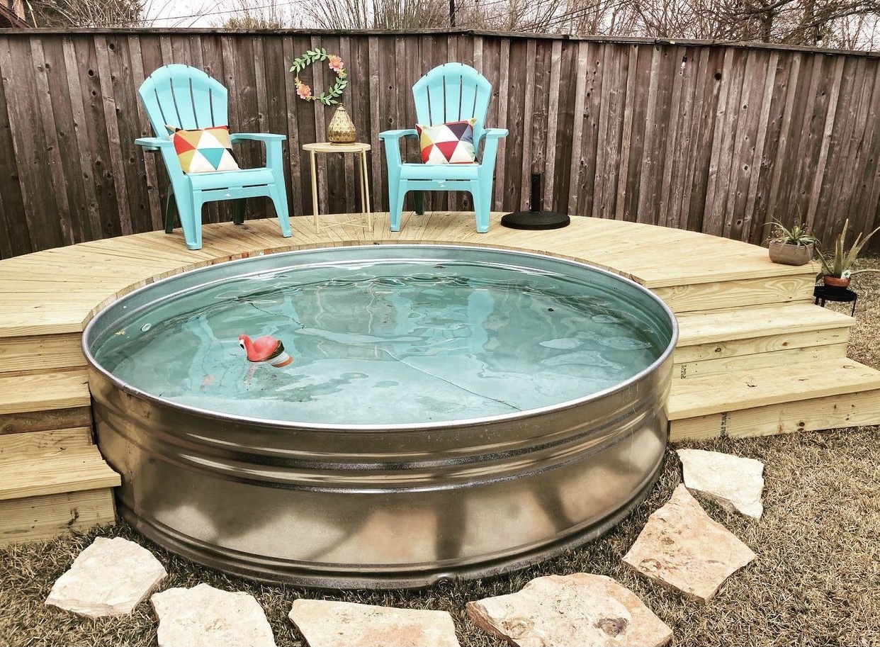 Houston Stock Tank Pools: The Easiest Backyard Upgrade Ever - West ...