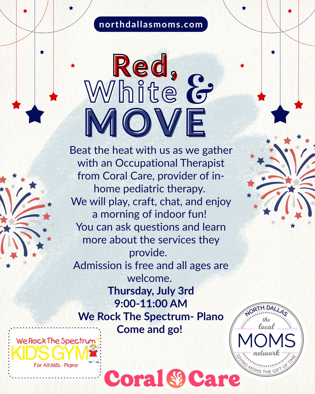 Red, White & Move! - North Dallas Moms