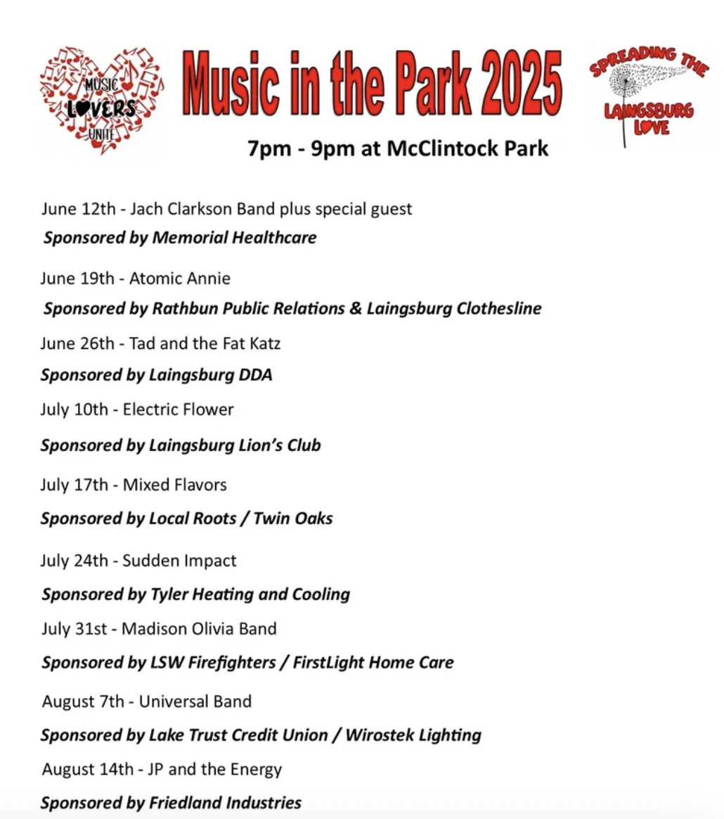 10 Free Outdoor Summer Concerts in Greater Lansing! - Greater Lansing Area Moms
