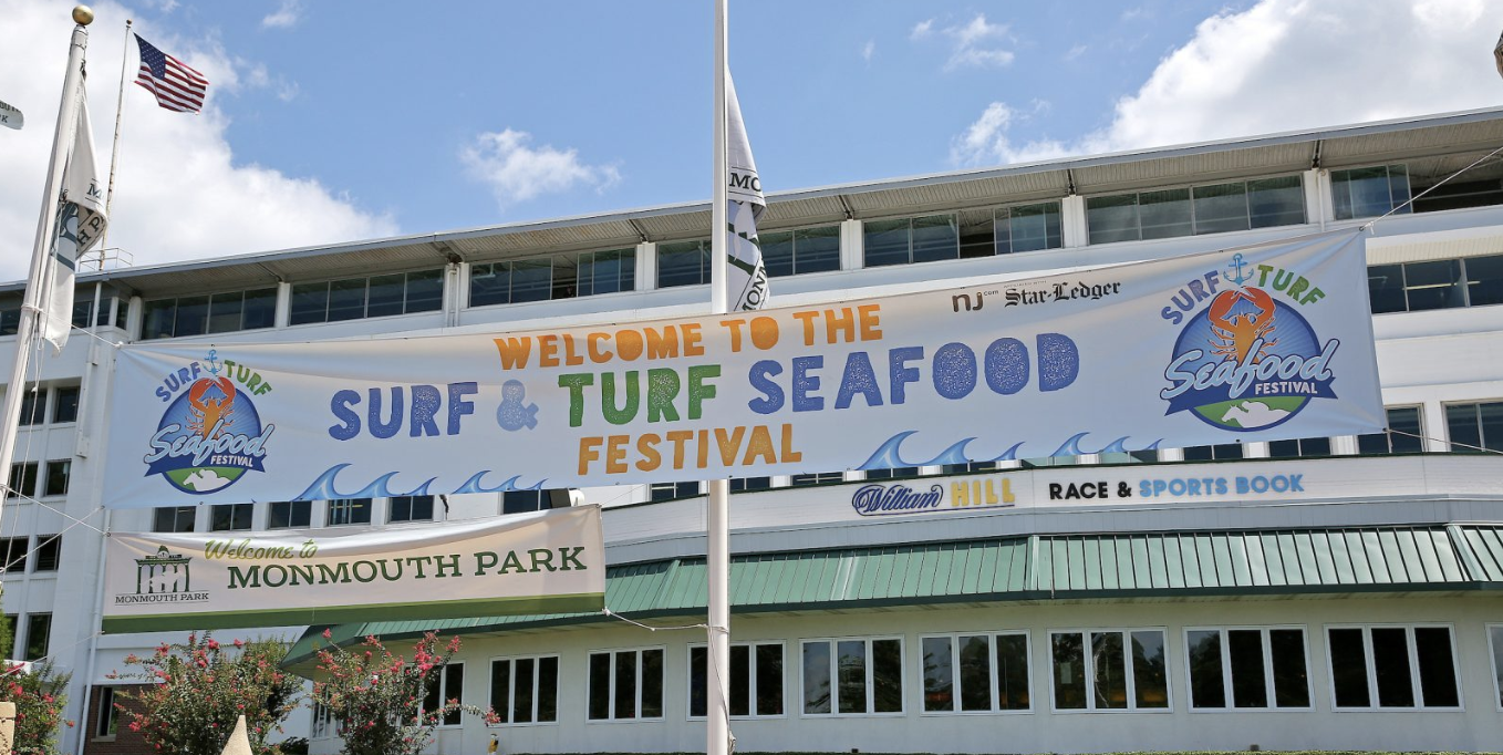 Surf & Turf Seafood Festival Monmouth Park Racetrack - The Monmouth Moms