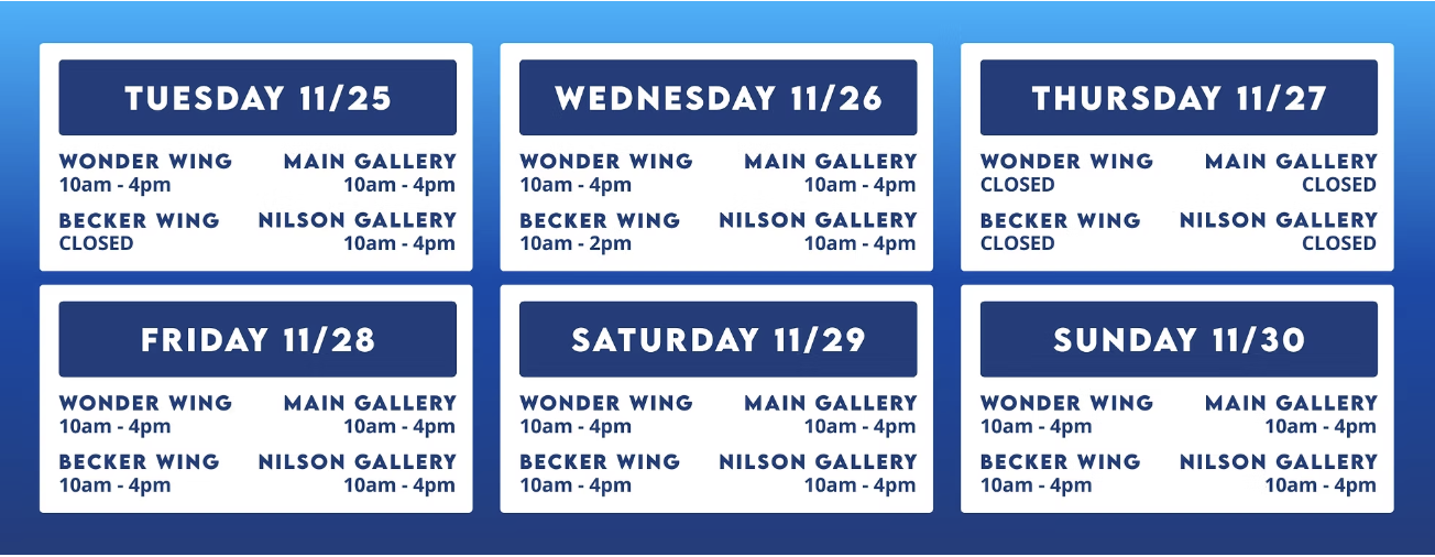 Monmouth Museum Thanksgiving Week Schedule - The Monmouth Moms