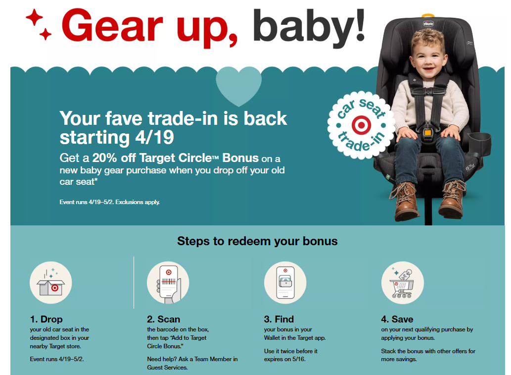2026 Target Car Seat Trade-In Event - Anne Arundel Moms