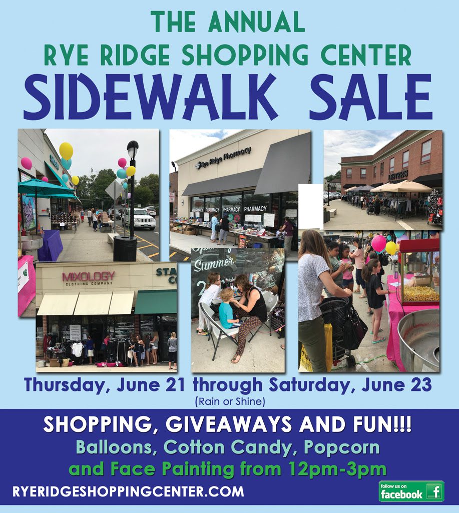 The Annual Rye Ridge Shopping Center Sidewalk Sale - Rye & Rye Brook Moms