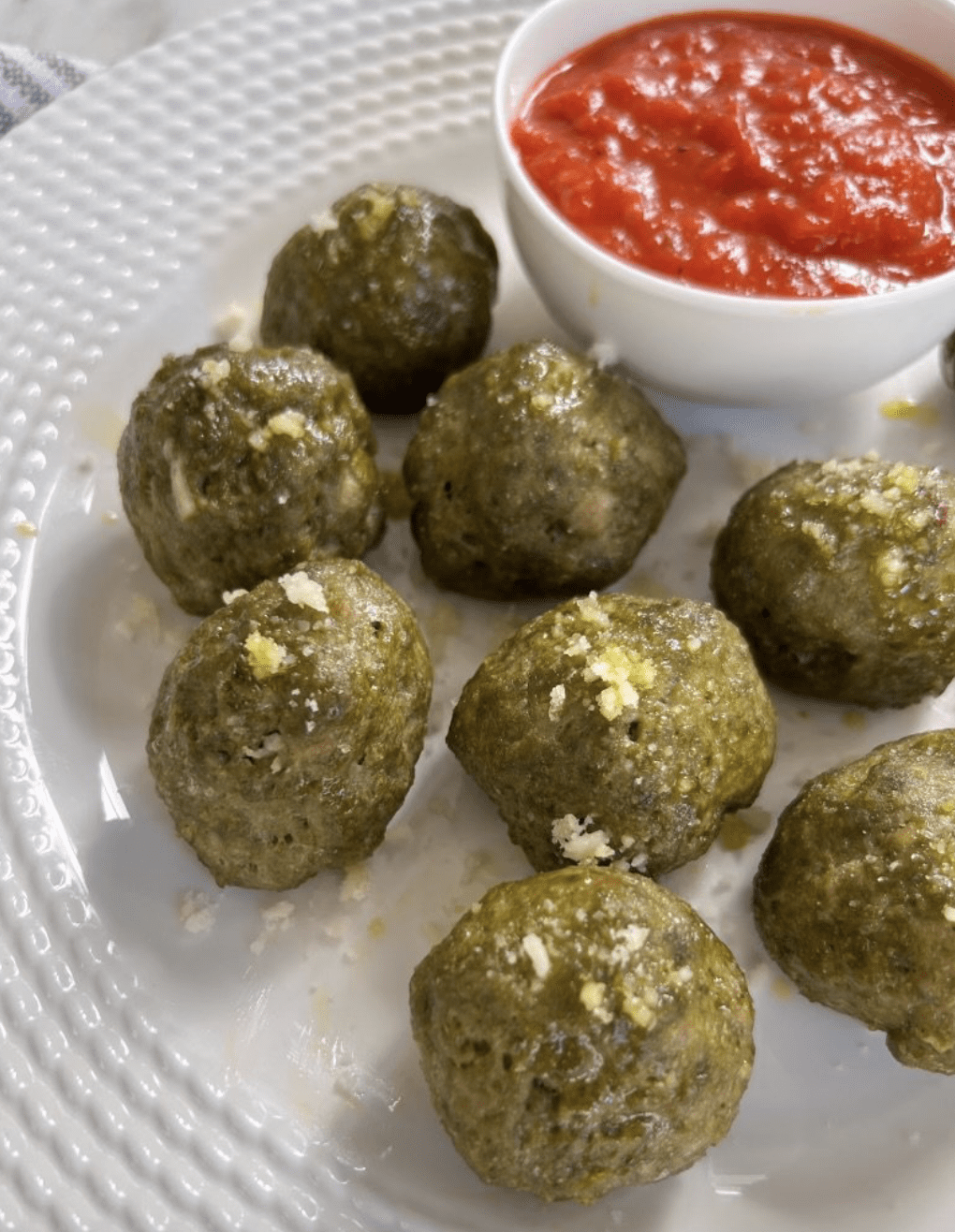 Turkey Pesto Meatballs! - Rye & Rye Brook Moms