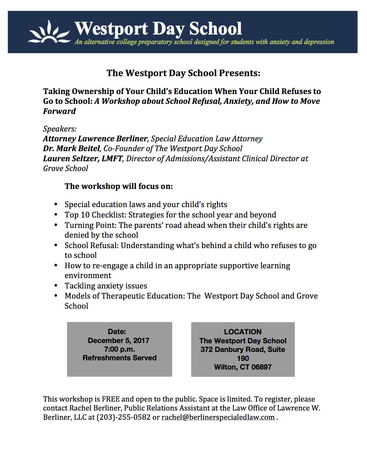 FREE Workshop for Parents on Taking Ownership of Your Child's Education ...