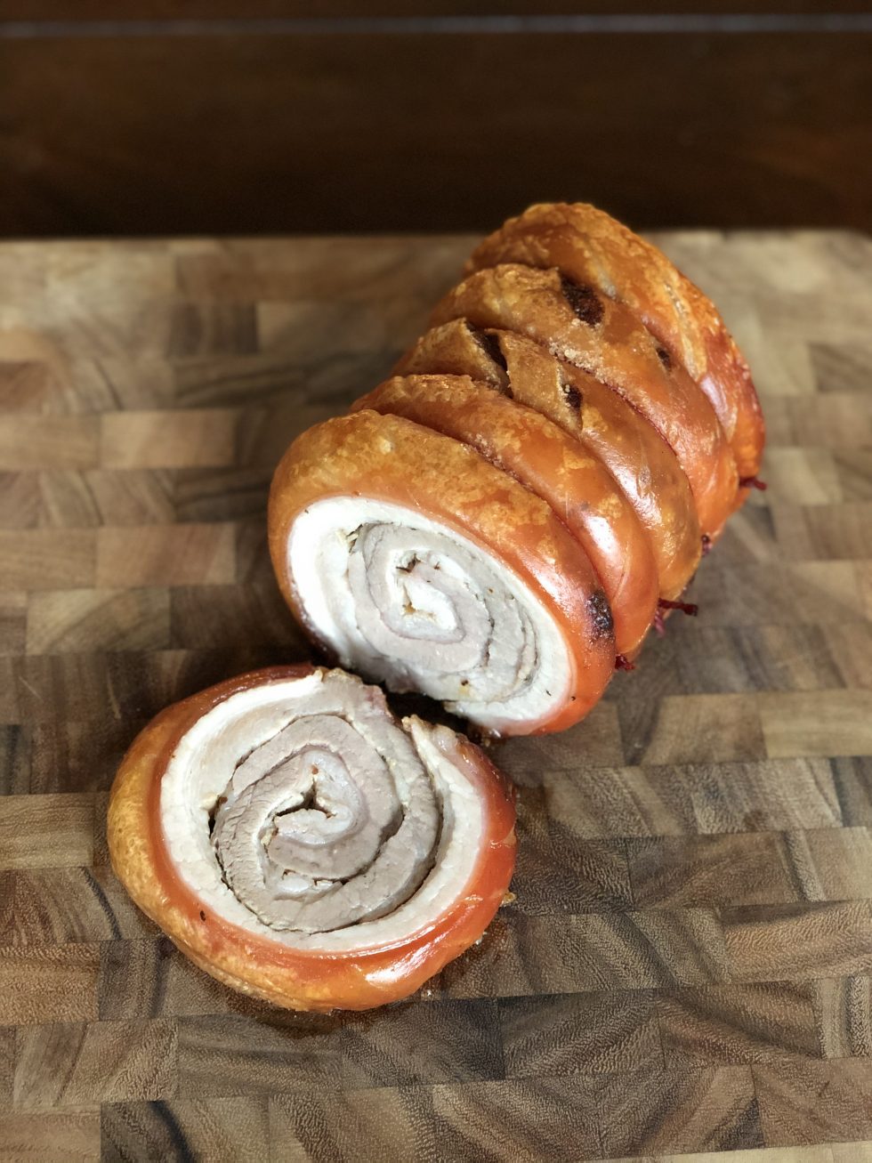 Roasted Garlic Pork Belly Porchetta Recipe! - Greenwich Moms