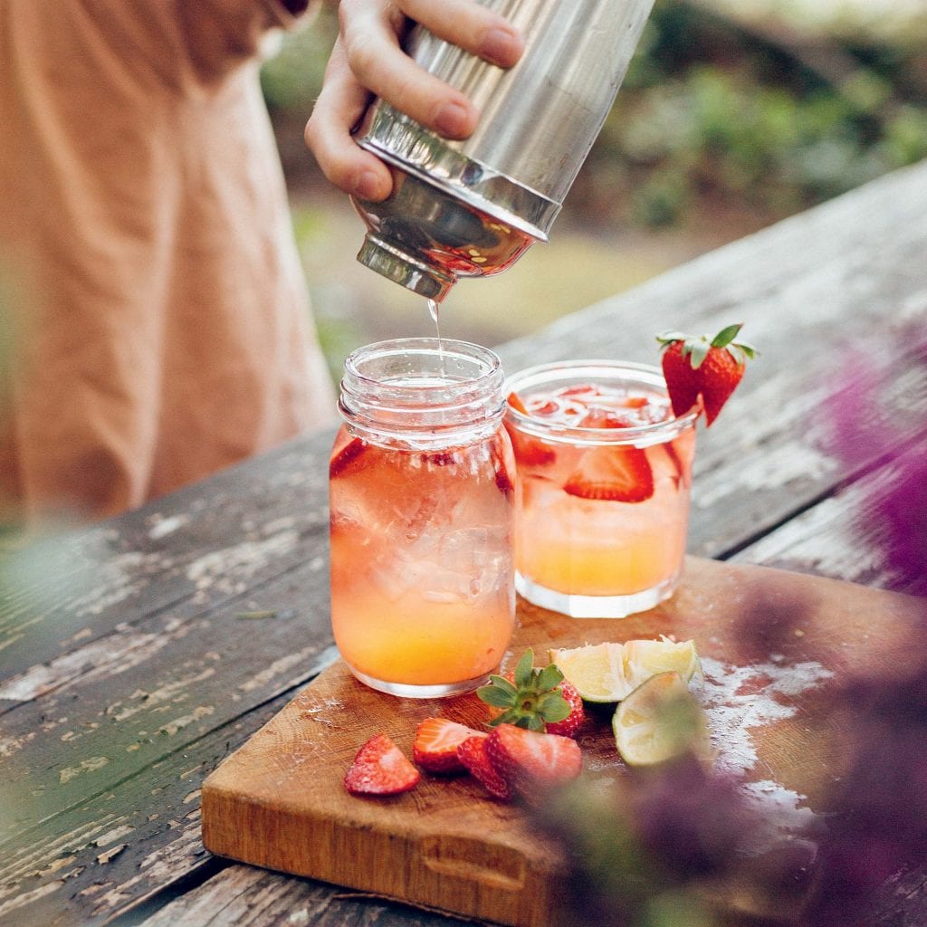 Strawberry Fields Cocktail from Emily Vikre's Camp Cocktails! - Chicago ...