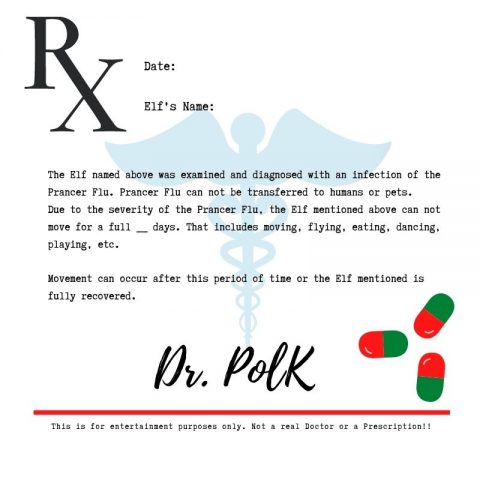 Elf on the Shelf Printables from Polk County Moms - Polk County Moms